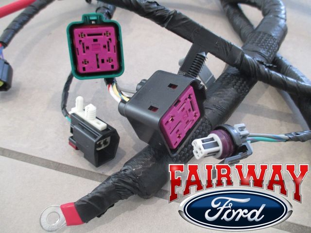 08 thru 10 Super Duty F250 F350 F450 F550 OEM Ford Engine Wiring ...