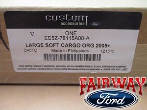 2004-2025 Ford OEM Genuine Ford Parts Large Soft Sided Cargo Organizer ...