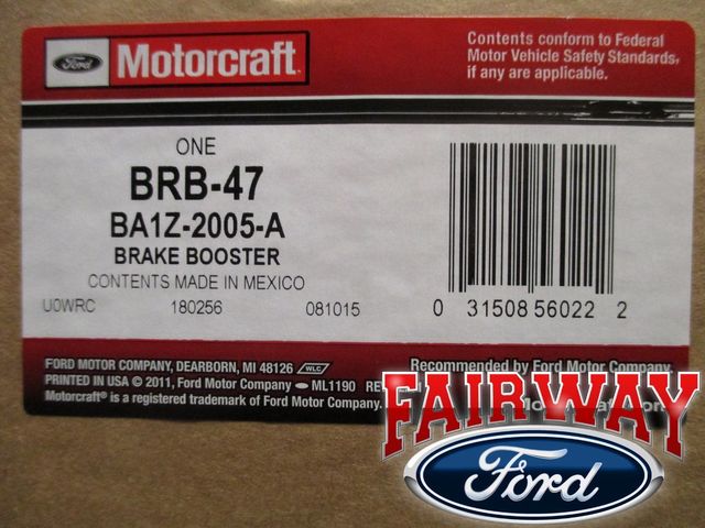 2011-2015 Ford 2011 thru 2013 Edge & Lincoln MKX OEM Genuine Ford Power ...