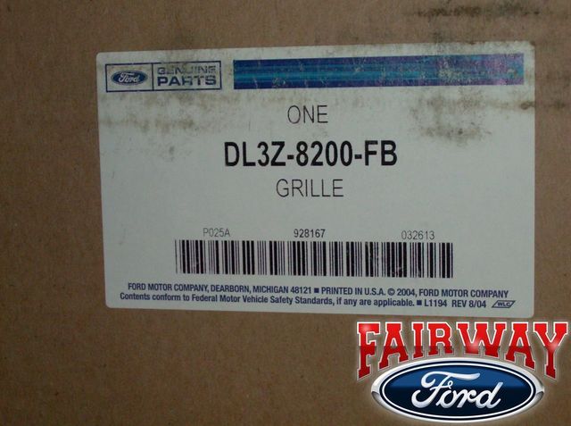 2013-2014 Ford F-150 2009 thru 2014 F-150 OEM Genuine Ford Parts Chrome ...
