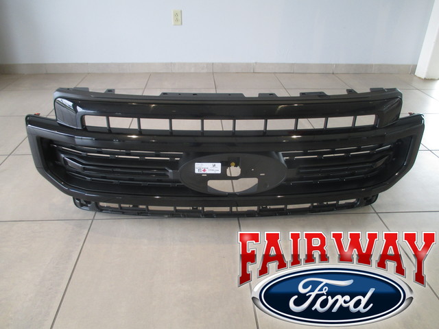 Super Duty F-250 F-350 OEM Ford SPORT Appearance Package Black Grille ...