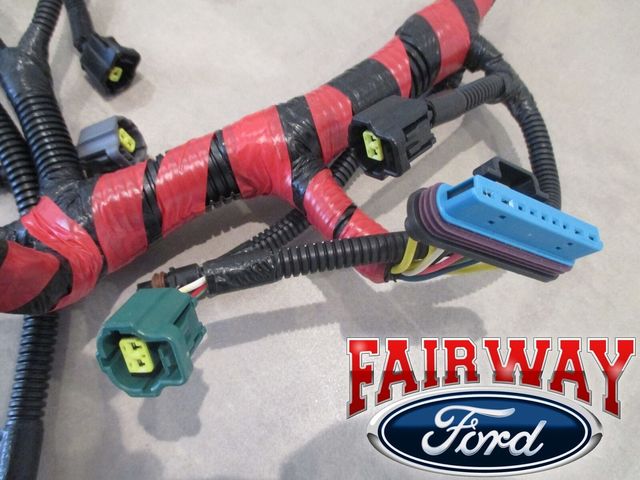 02-03 Super Duty OEM Ford Engine Wiring Harness 7.3L Diesel w/Auto w/o ...