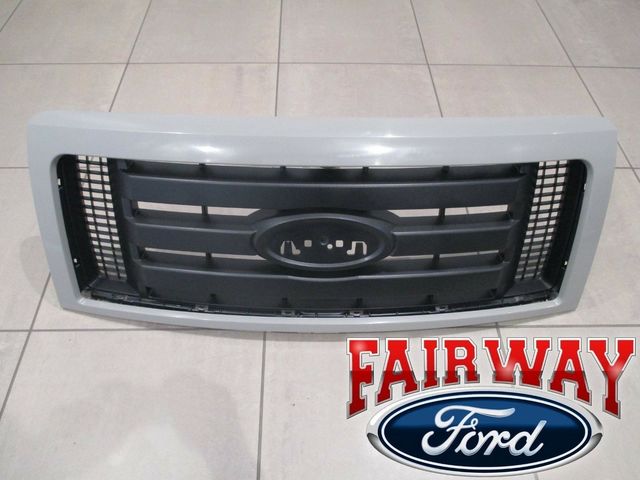 2009-2014 Ford F-150 09 thru 14 F-150 OEM Ford 3-Bar Black Mesh with ...