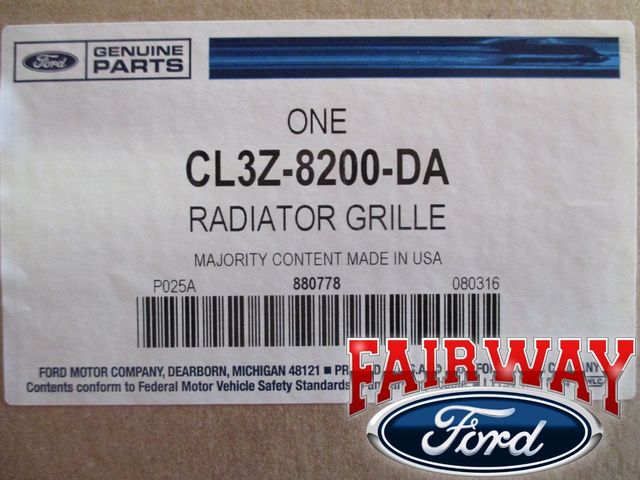 2010-2014 Ford F-150 10 thru 14 F150 Raptor OEM Genuine Ford Grille ...