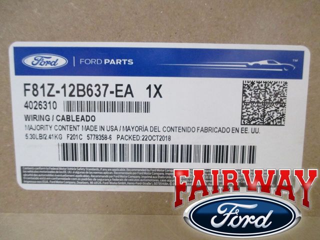 99 - 01 Super Duty F250 F350 OEM Ford Engine Wiring Harness 7.3L Diesel ...
