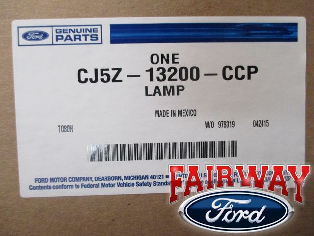 CJ5Z-13200-CCP 2013 thru 2016 Escape OEM Genuine Ford Fog/Park/Turn ...