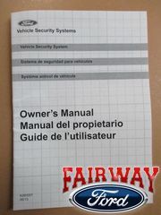 2015-2017 Ford OEM Genuine Ford Parts Scalable Security Alarm System ...