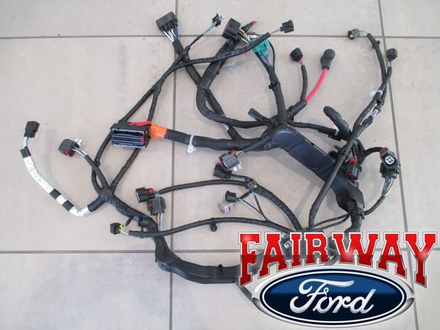 08 thru 10 Super Duty F250 F350 F450 F550 OEM Ford Engine Wiring ...