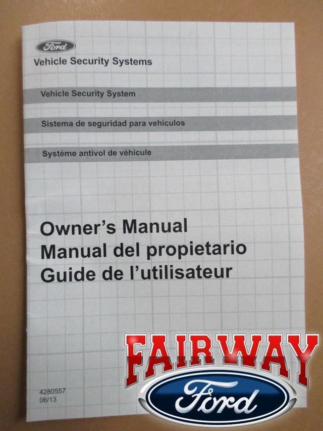 2015-2017 Ford OEM Genuine Ford Parts Scalable Security Alarm System ...