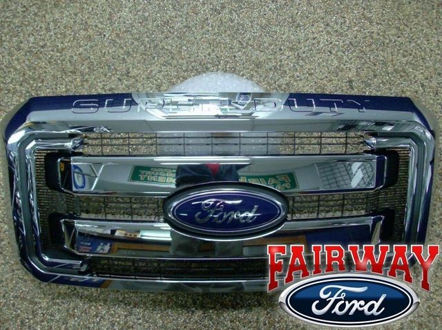 2011 thru 16 Super Duty F250 F350 F450 F550 OEM Genuine Ford Chrome ...