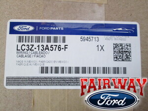 Super Duty OEM Ford Fifth Wheel Fleetmaster Trailer Wiring Harness LC3Z ...