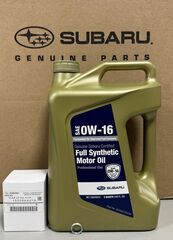 0W16Kit - 0W16 Oil change kit | Subaru Parts HQ