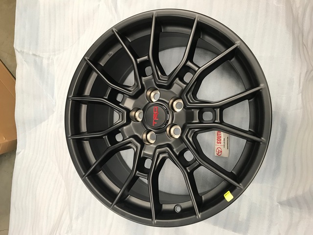 2021-2025 Toyota Camry Avalon TRD Pro 19" Matte Black Wheel PT758-03200 ...