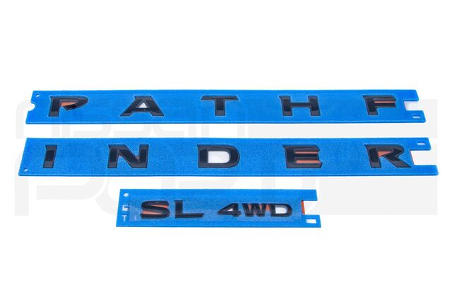 2023-2025 Nissan Pathfinder Blacked Out Badging (sl 4wd) (r53 ...