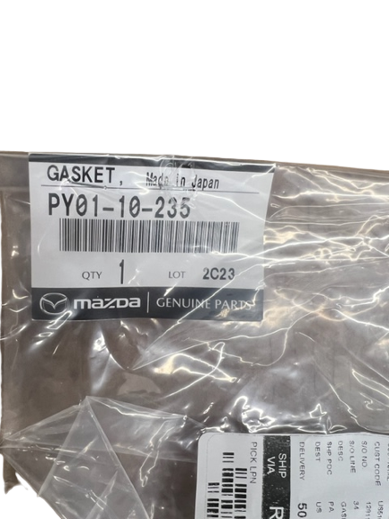 PY01-10-235 - Valve Cover Gasket (Head Cover Gasket) - 2014-2023 Mazda ...