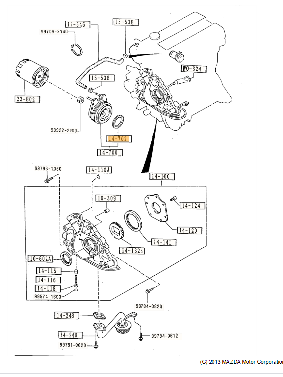 2000 Mazda Mpv Engine Diagram