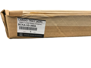 BCKA-V0-360A - CARGO TRAY - SEDAN - 2019-2021 Mazda 3 | Werner Mazda Parts