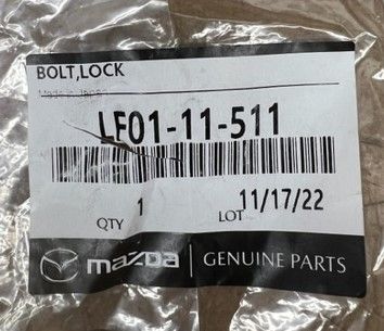 LF01-11-511 - Clutch Flywheel Bolt - 2003-2019 Mazda | Werner Mazda Parts