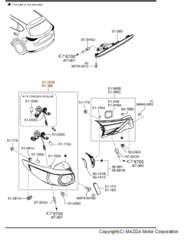 KB8B-51-150E - Tail Light Assembly Right - 2017-2020 Mazda CX-5 | Mazda ...