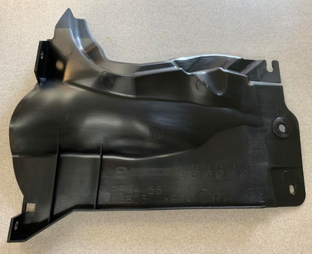 BBM4-56-114B - Side Shield RH - 2010-2015 Mazda | Mazda Parts Factor