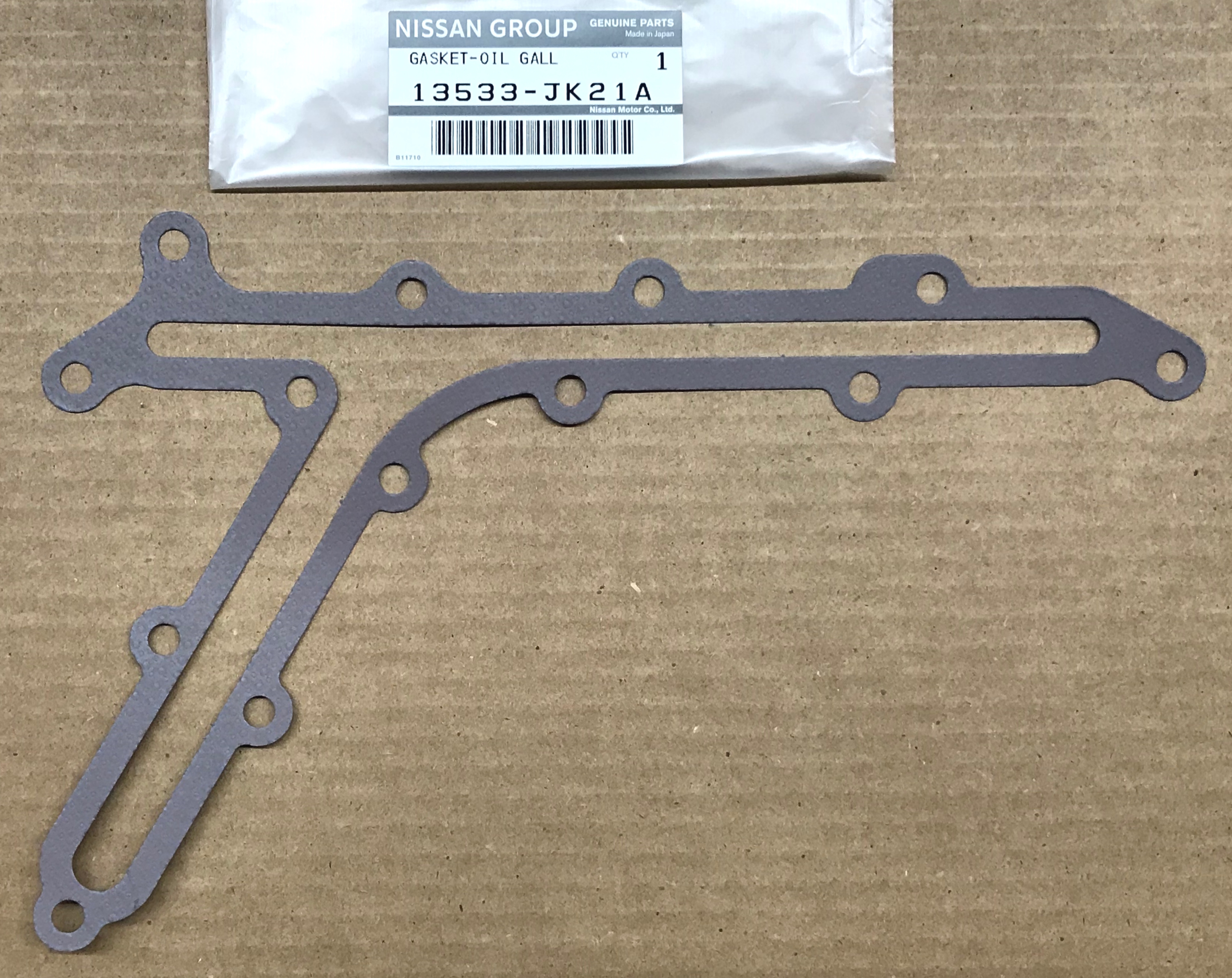 13533JK21A - Gasket Oil Gallery - Discount Infiniti Parts