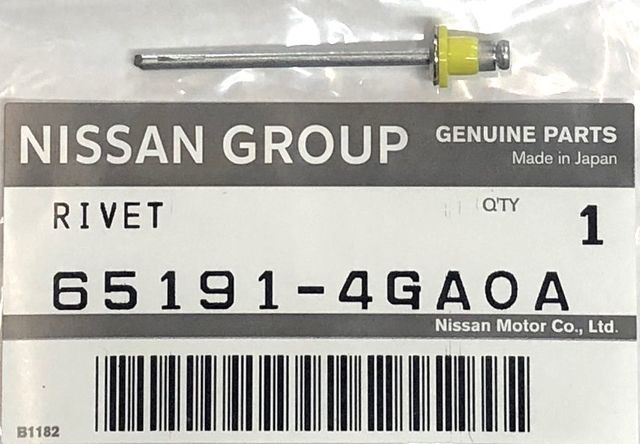 651914GA0A - Rivet - Discount Infiniti Parts