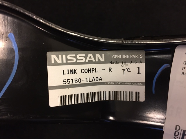 551B0-6JU1A - Link Complete-Rear Suspension Lower, Rear - Discount ...