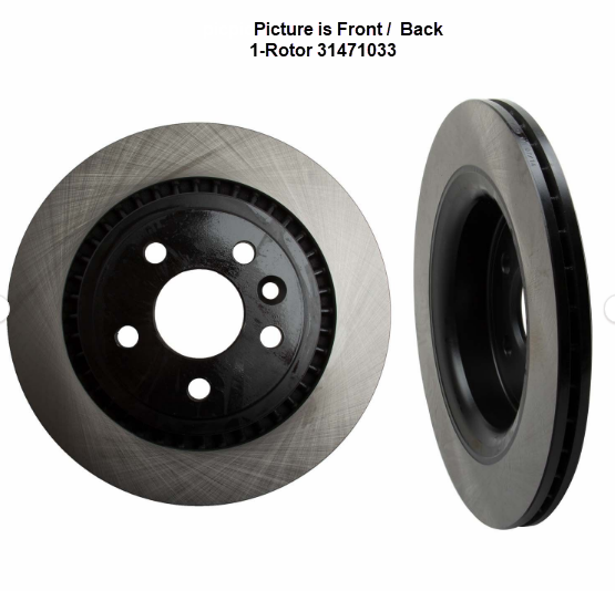 31471033 - Rotor 2010-2017 Volvo XC60 | My Swedish Parts