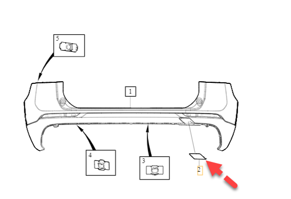 2018-2025 Volvo XC60 | Tow Eye Cap | 39849034 | My Swedish Parts
