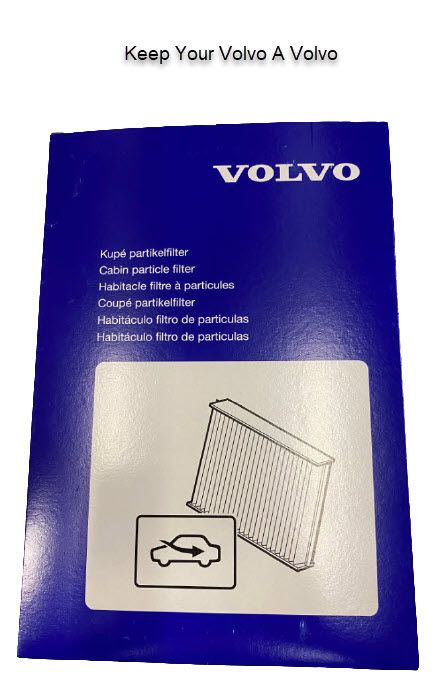 2007-2018 Volvo | Cabin Air Filter | 31449209 | My Swedish Parts