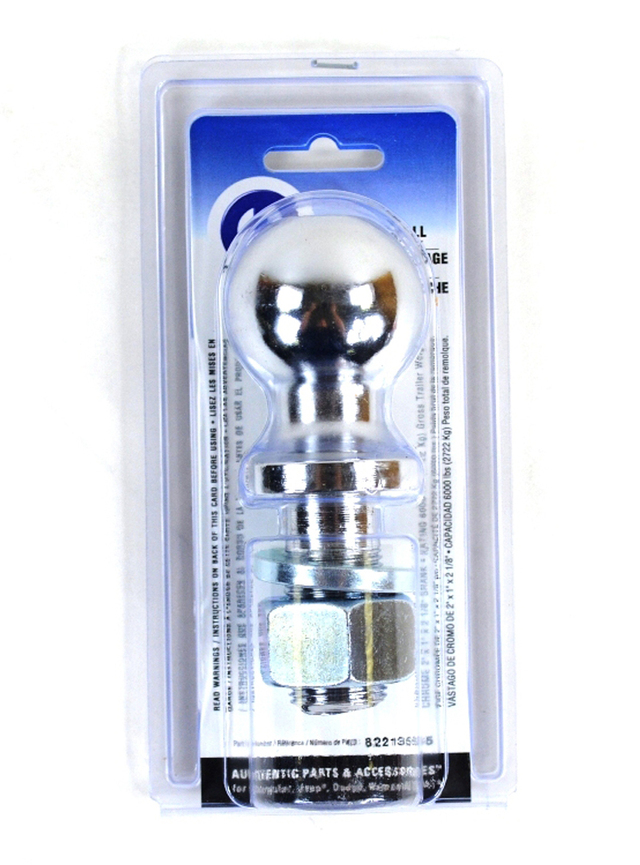 2002-2025 Mopar Trailer Hitch Ball 82213565 | Mopar eStore