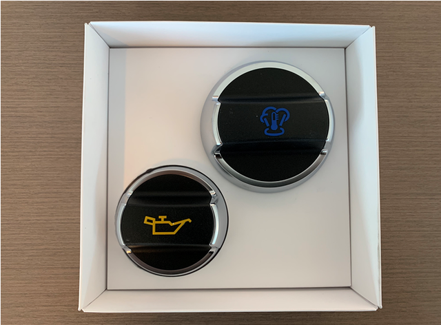 992-044-100 - Engine Oil and Coolant Cap Set 2023 Porsche 911 ...