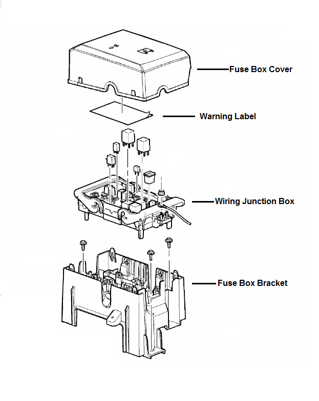 19210436 - Under Hood - Fuse Wiring Junction Box 2007 GM | Group 1 Auto Parts