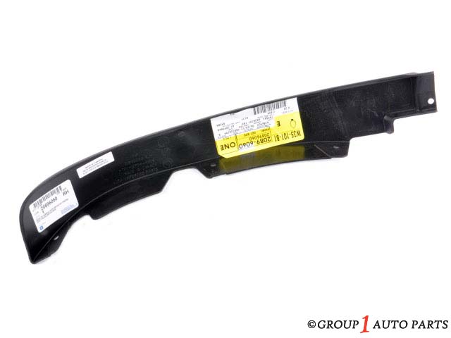 20896060 - Passenger Side Front Bumper Outer Valance Panel 2005-2013 ...