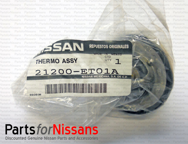 2007-2022 Nissan Thermostat 21200-ET01A | Parts for Nissans