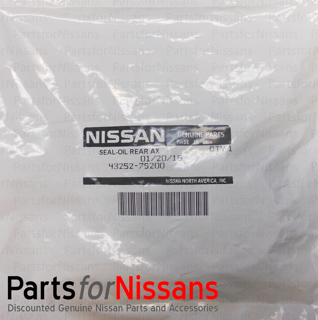 2004-2025 Nissan Axle Seal 43252-7S200 | Parts for Nissans