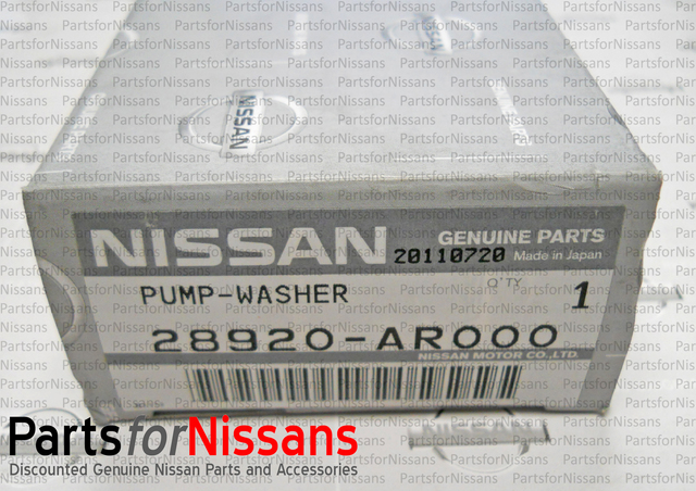 2003-2023 Nissan Washer Pump 28920-AR000 | Parts for Nissans