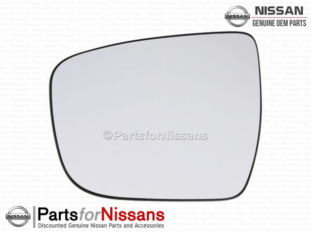 2014-2024 Nissan Door Mirror Glass Left-Hand 96366-4BA0A | Parts for ...