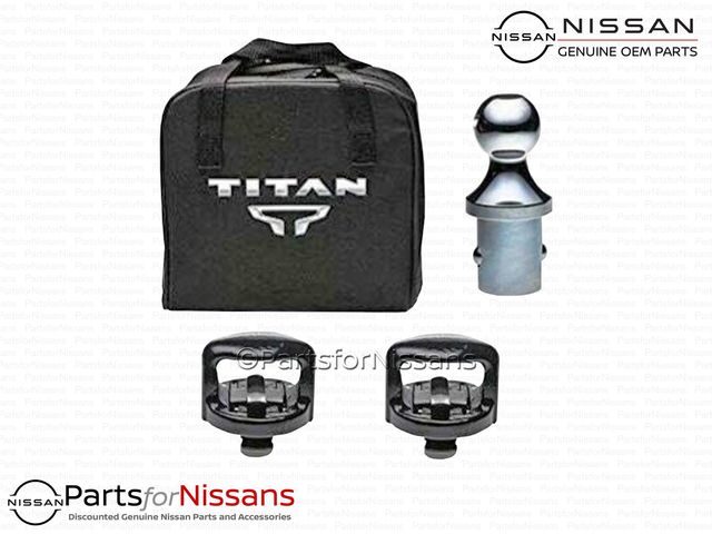 2016-2024 Nissan Titan Gooseneck Ball Hitch And Anchor Towing Kit 999T5 ...