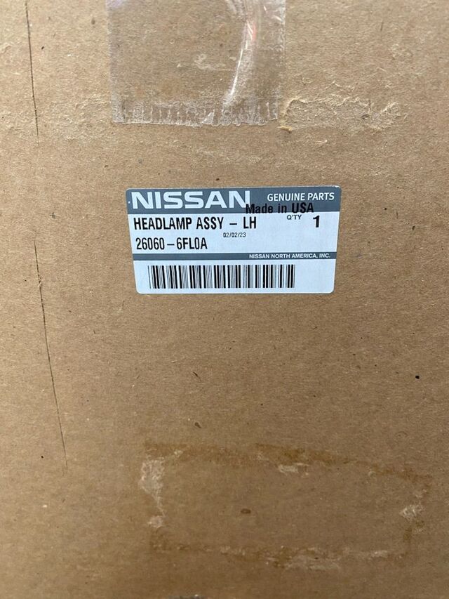 2017-2020 Nissan Rogue Headlamp Assembly 26060-6FL0A | Parts for Nissans