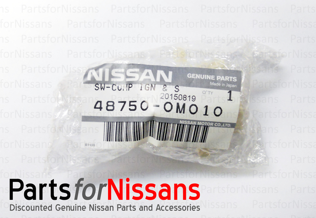 1996-2021 Nissan Ignition Switch 48750-0M010 | Parts for Nissans