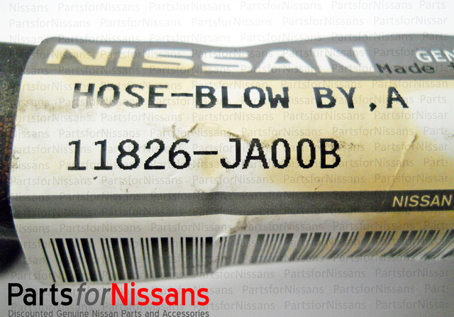 Hose Blow By A 11826-JA00B | Parts for Nissans