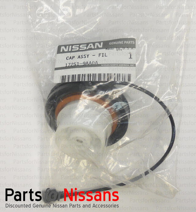2009-2012 Nissan Sentra Filler Cap 17251-9AA0A | Parts for Nissans