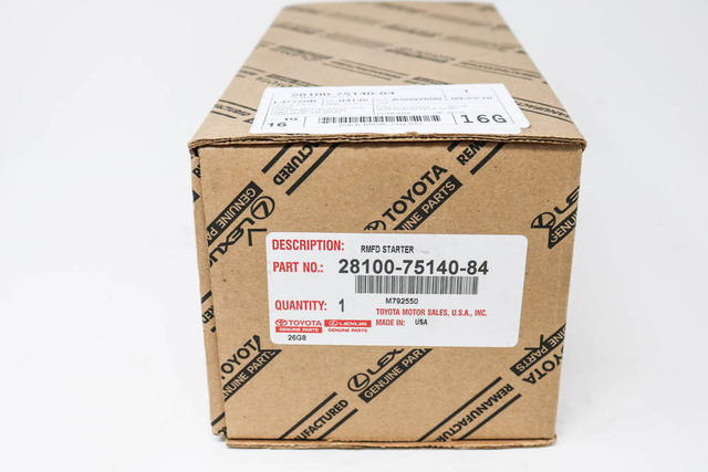 28100-75140-84 - Starter 1995-2015 Toyota Tacoma | Longo Toyota Of ...