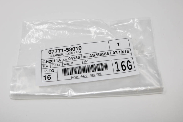 67771-58010 - Corner Cover Retainer 2005-2024 Toyota | Longo Toyota Of ...