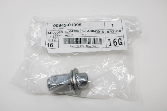 90942-01095 - Wheel Lug Nut 1996-2007 Toyota | Longo Toyota Of Prosper ...