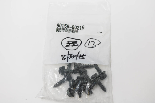 90159-60215 - Bumper Cover Retainer Screw 1996-2023 Toyota | Longo ...