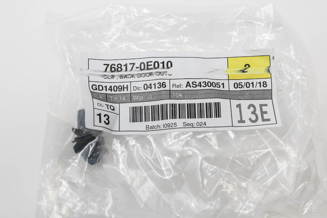 76817-0E010 - Tail Lamp Assembly Clip 2007-2023 Toyota | Longo Toyota ...