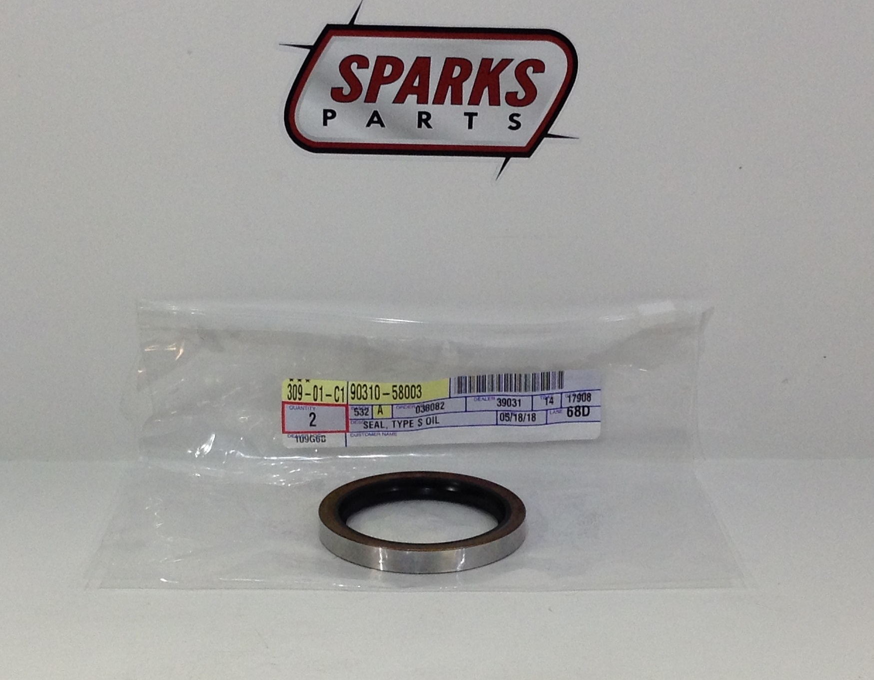 90310-58003 - Drive Axle Shaft Seal (Left, Right, Rear) - 2003-2023 ...