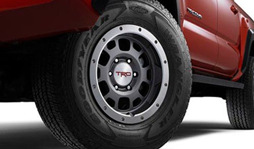 TRD 16-in. Off-Road Beadlock-Style Alloy Wheels - Flat Gray PTR56-35220 ...